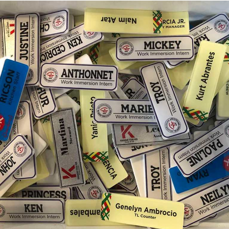 ACRYLIC NAMEPLATE WITH MAGNET | Shopee Philippines