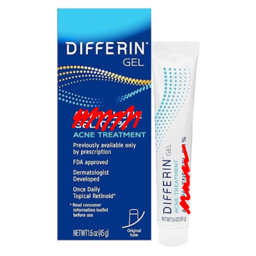 AUTHENTIC DIFFERIN Acne Treatment Gel | Imported from USA | Shopee ...