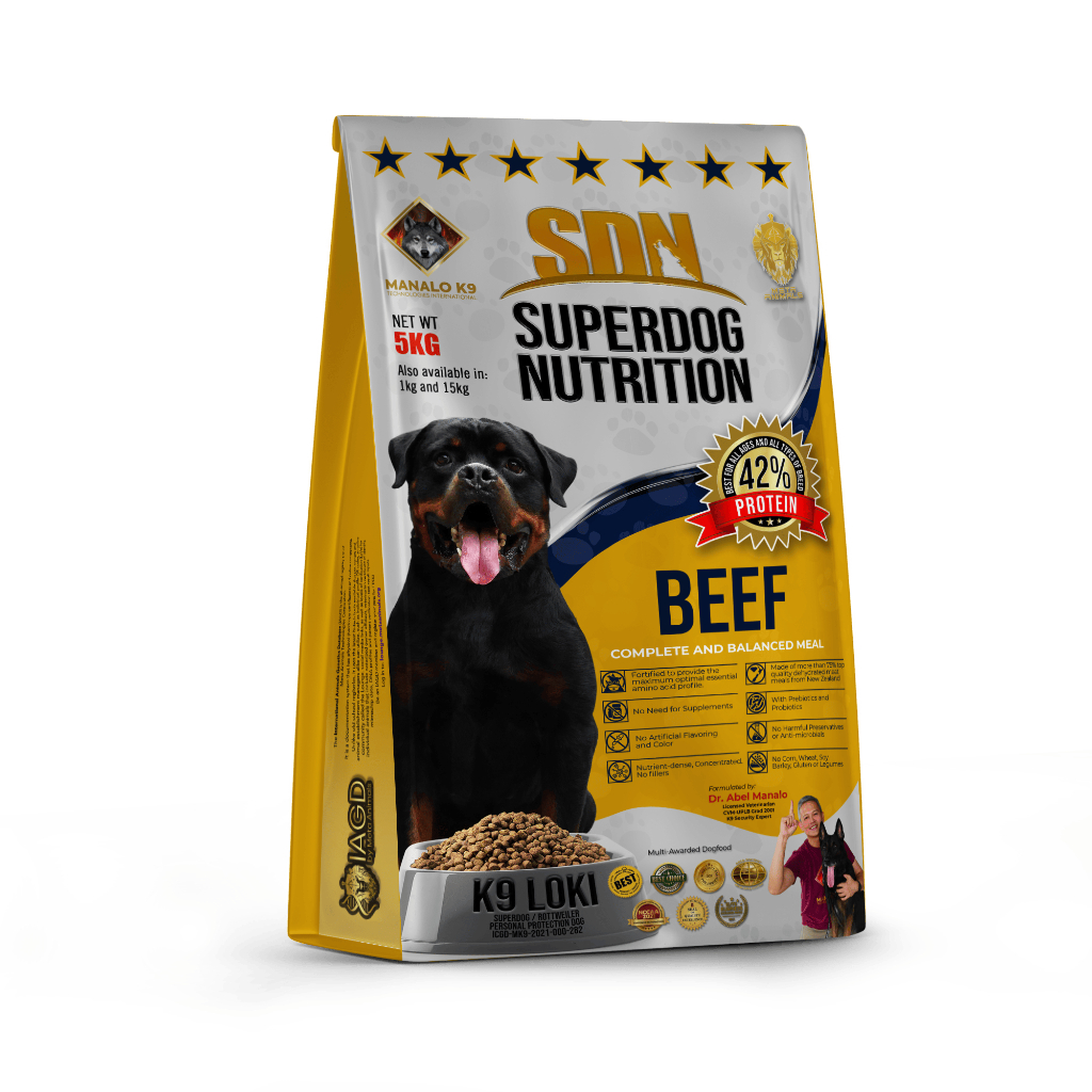 SDN 42 BEEF Superdog Nutrition Premium Dog Food Puppy Food | Shopee ...