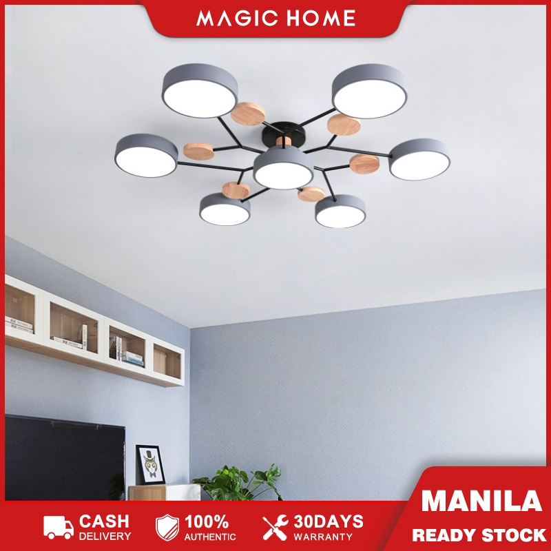 Magic Home Tri-color LED Ceiling Light Modern Design Nordic Living Room ...