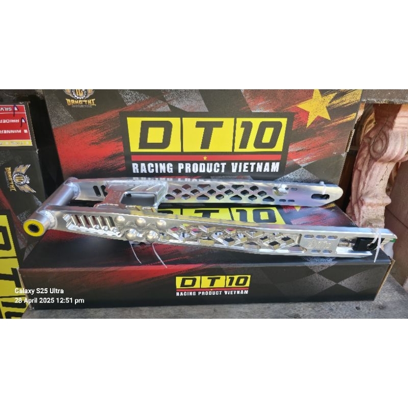 CNC DT10 Swingarm for Raider150fi/carb (Adjustable)(+2,2.7,3.5 ...