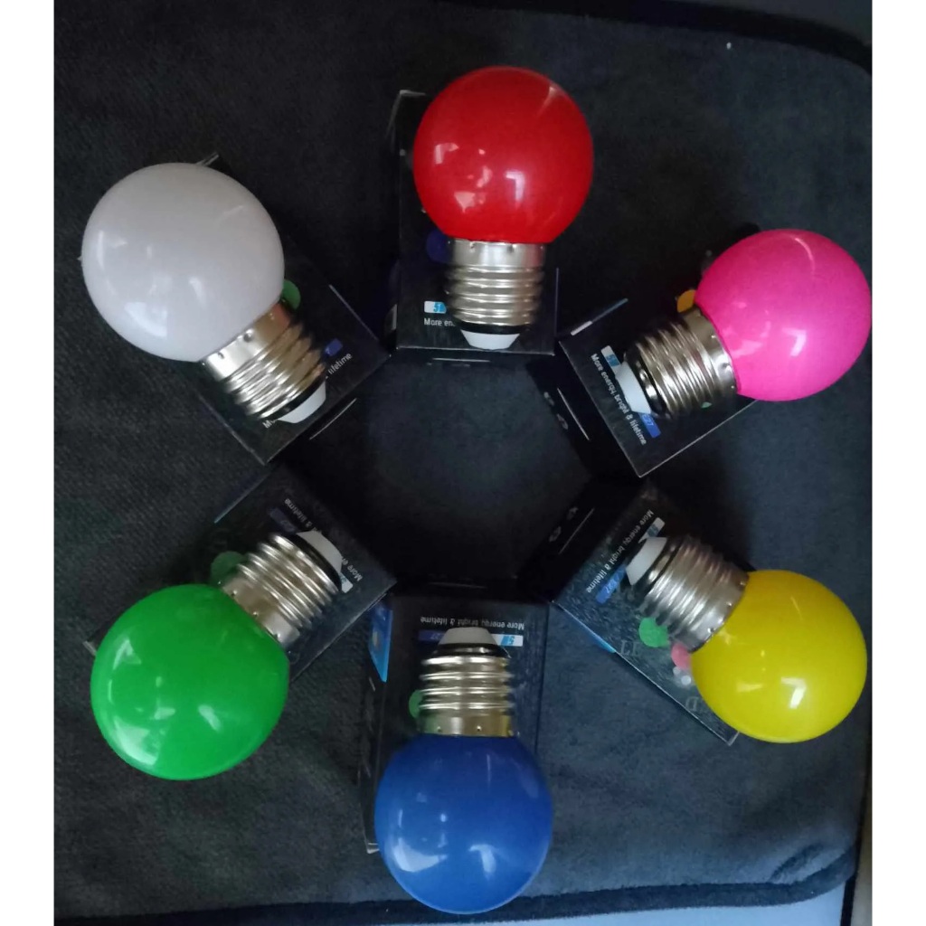 AMASCO Colored Light LED Bulbs 5W E27 Christmas Light (CP-5W) [BPS ...