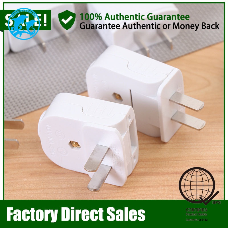 TH 90 degree Swing Bendable Plug 10A 250V ICC Certified Safety 90deg ...