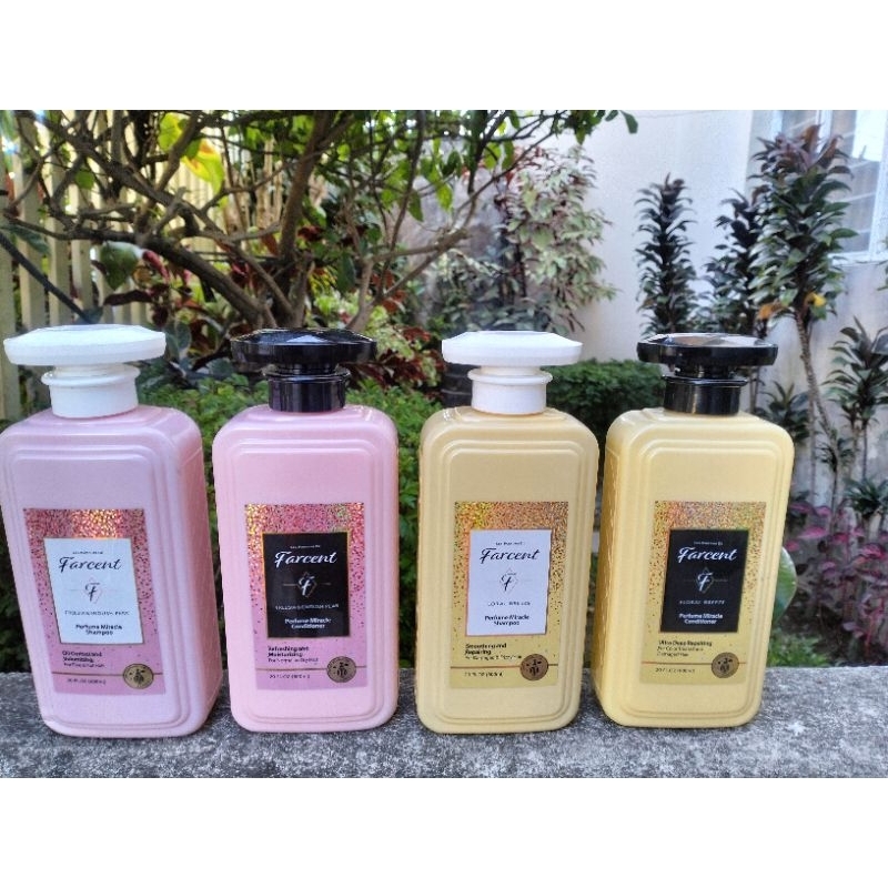 Farcent Perfume Miracle Shampoo/Conditioner 600 ml | Shopee Philippines
