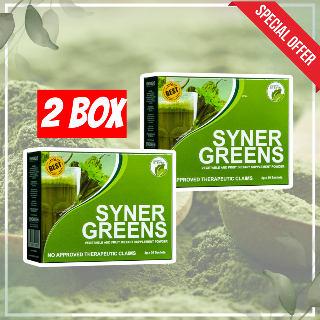 BUY 1 TAKE 1 Synergreens Vegetable and Fruit Dietary Supplement Powder ...