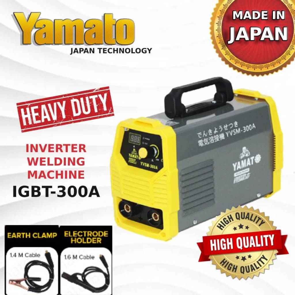 JAPAN 300A YAMATO Welding Machine Inverter Portable Welder MADE IN ...