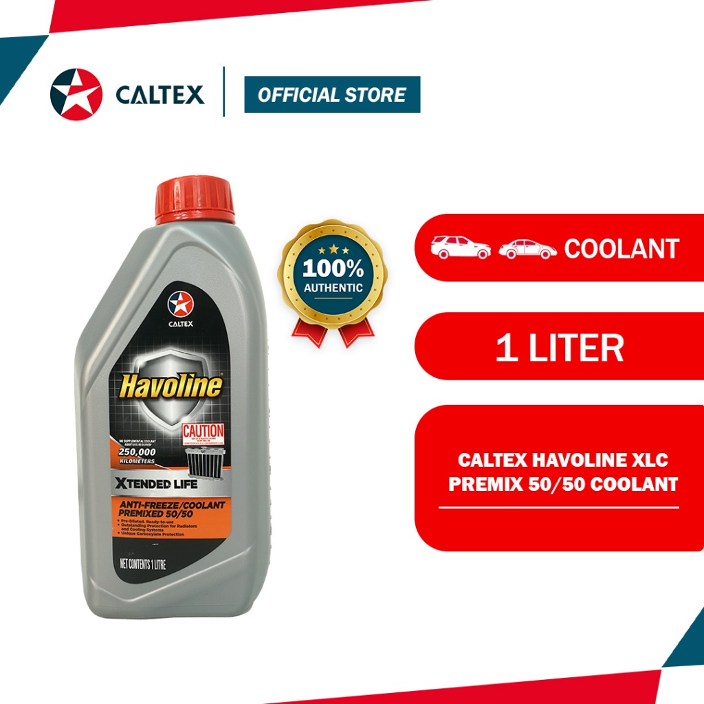 Caltex Havoline XLC Premix 50/50 Coolant 1 Liter | Shopee Philippines