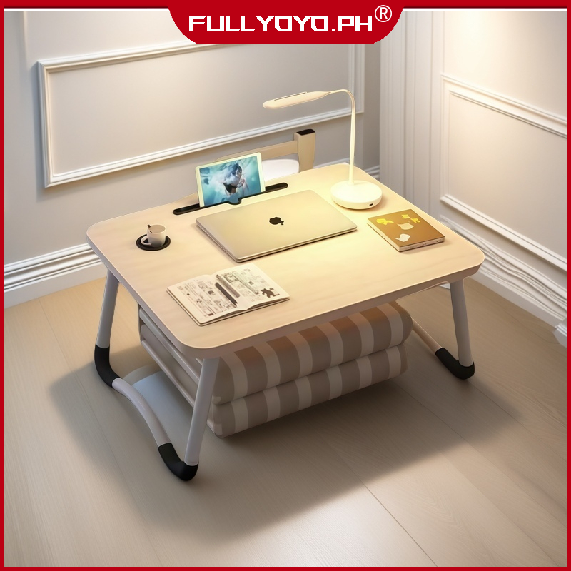 COD Foldable Lazy Bed Desk Portable Mainstay Laptop Table Study Table ...