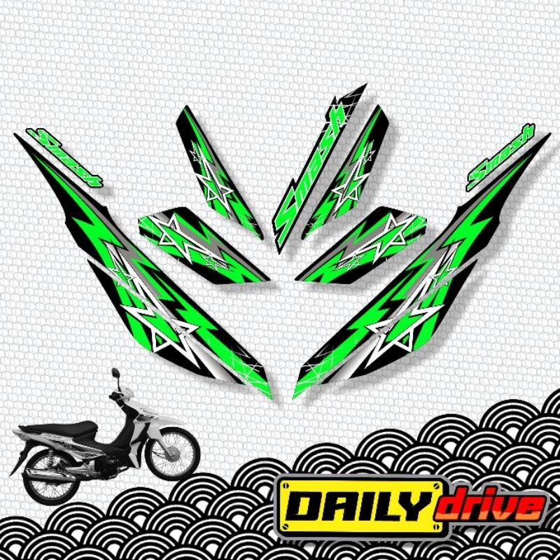 Suzuki smash 115 Malaytrip Decals | Shopee Philippines