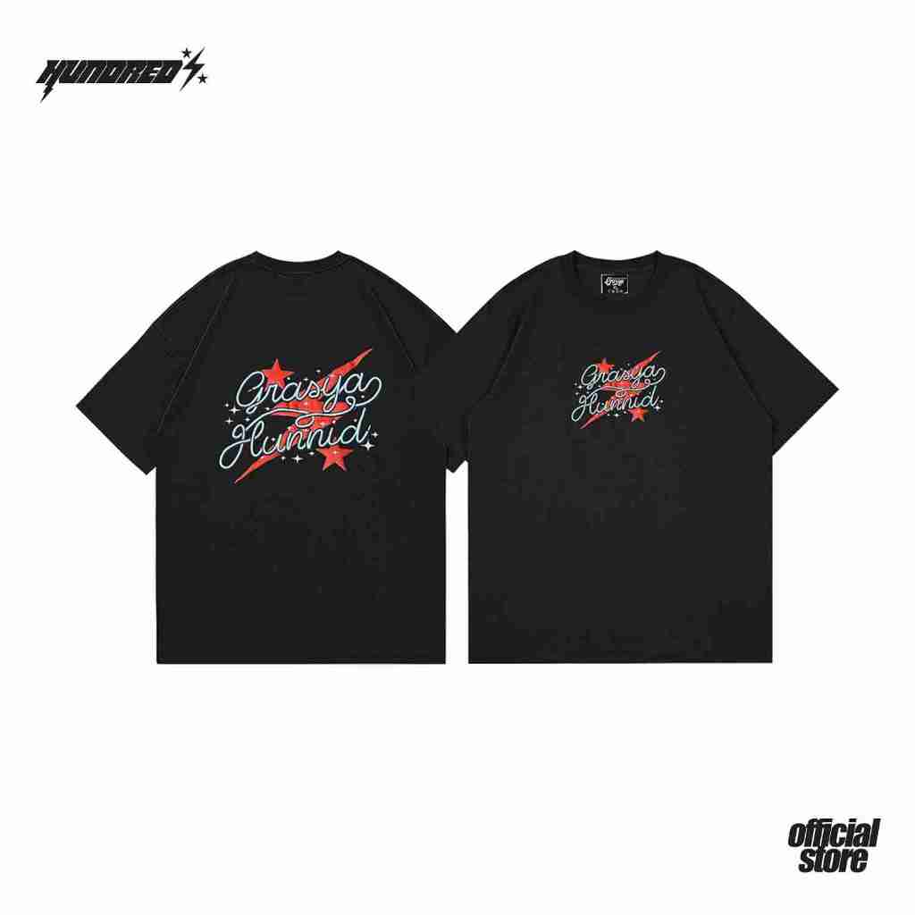 THE HUNDRED PERCENT ( GRASYA COLLABORATION ) " HUNNID LACE LOGO TEE ...