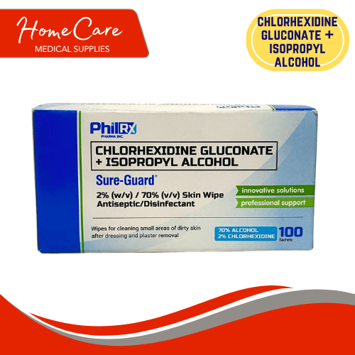 Chlorhexidine Gluconate + Isopropyl Alcohol (SURE-GUARD) | Shopee ...