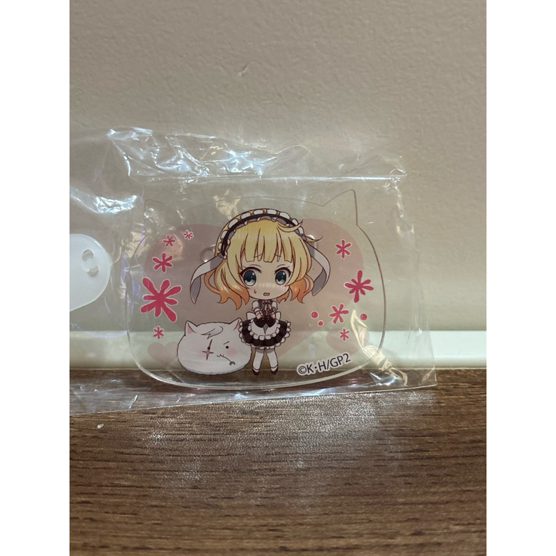 Is the Order a Rabbit Syaro Kirima Acrylic Pin | Shopee Philippines