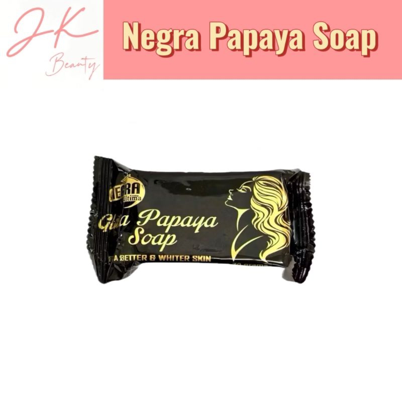 Original Negra Ultima Gluta Papaya Soap 70g per Bar | Shopee Philippines