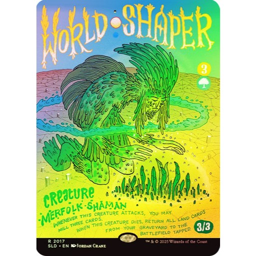 Magic the Gathering | World Shaper (Secret Lair: Garden Buds) (Foil ...