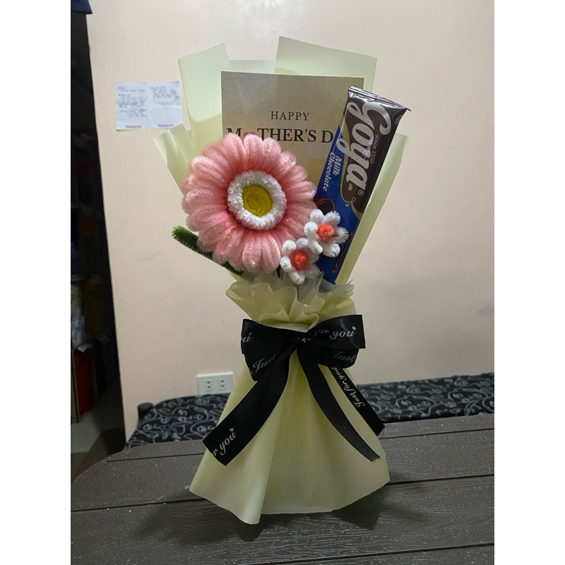 Choco Bloom (1 Gerbera Daisy) | Shopee Philippines