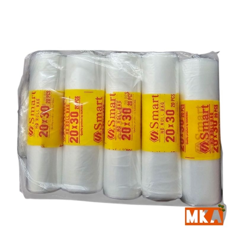Smart 20x30 HD Laundry Plastic Roll 100pcs | Shopee Philippines