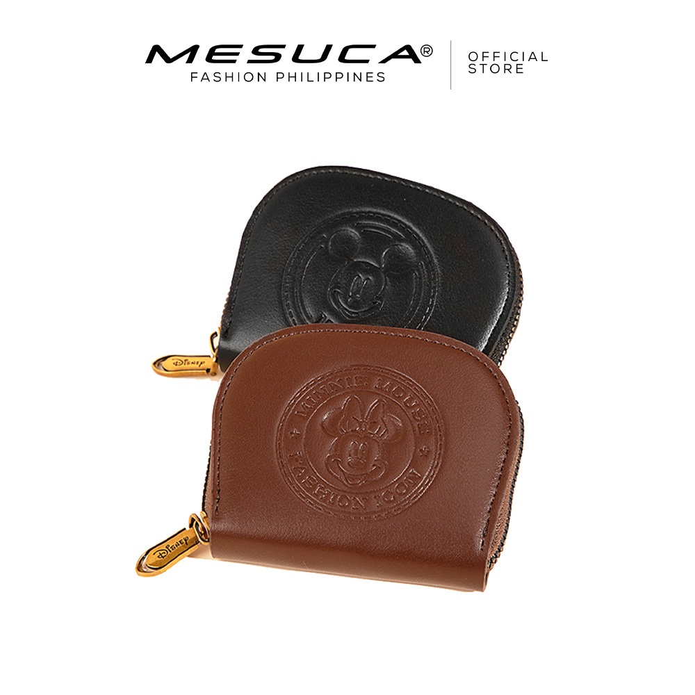 Mesuca Fashion Disney Mickey and Minnie Card Holder Wallet for Women | Shopee Philippines