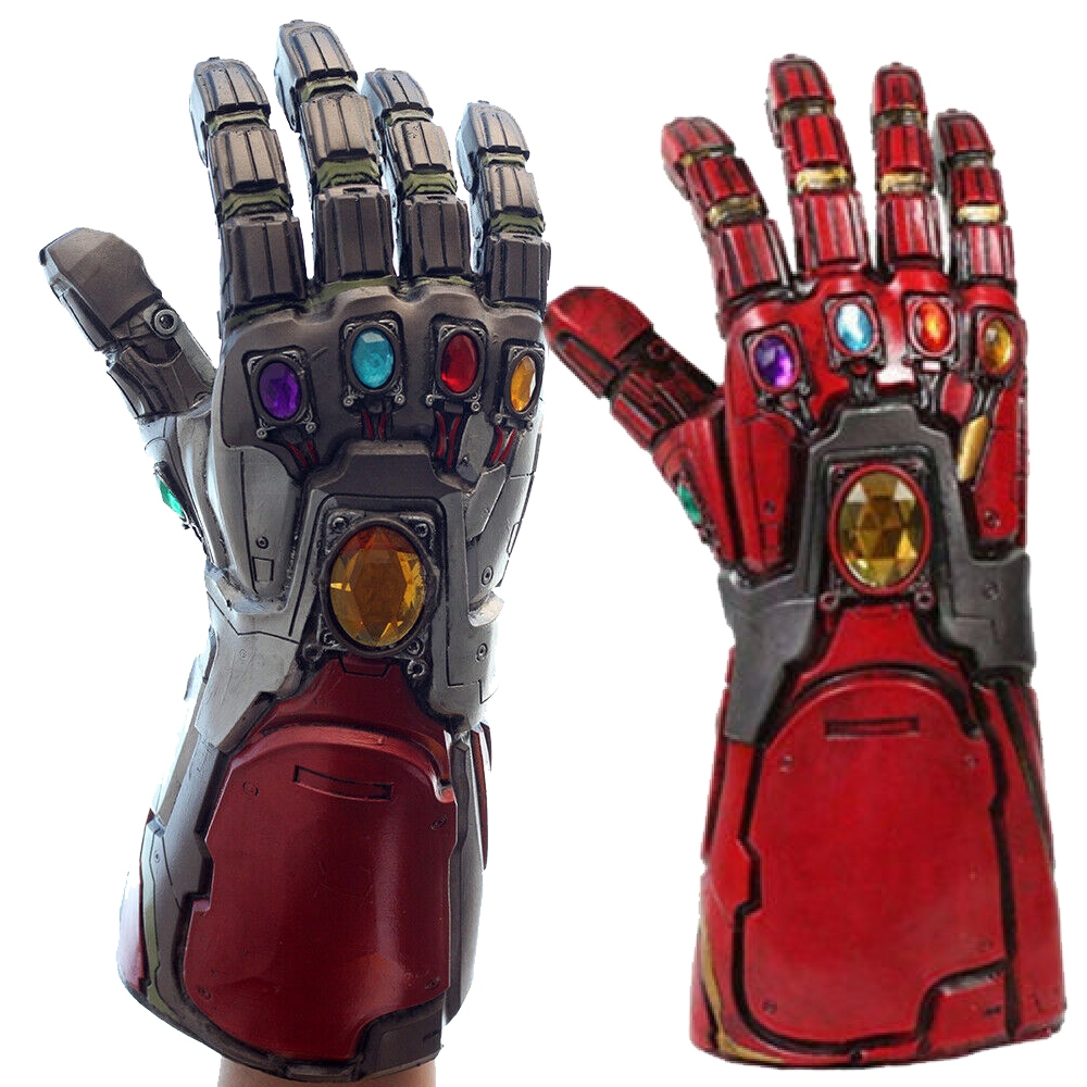 Avengers Endgame Infinity Gauntlet Thanos Iron Man Hulk Cosplay Gloves ...
