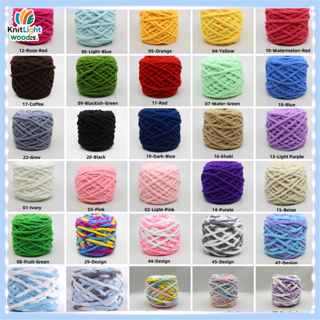ST Thick A Crochet Wool Yarn Ball DIY Scarf Towel Hand Knitting Craft ...