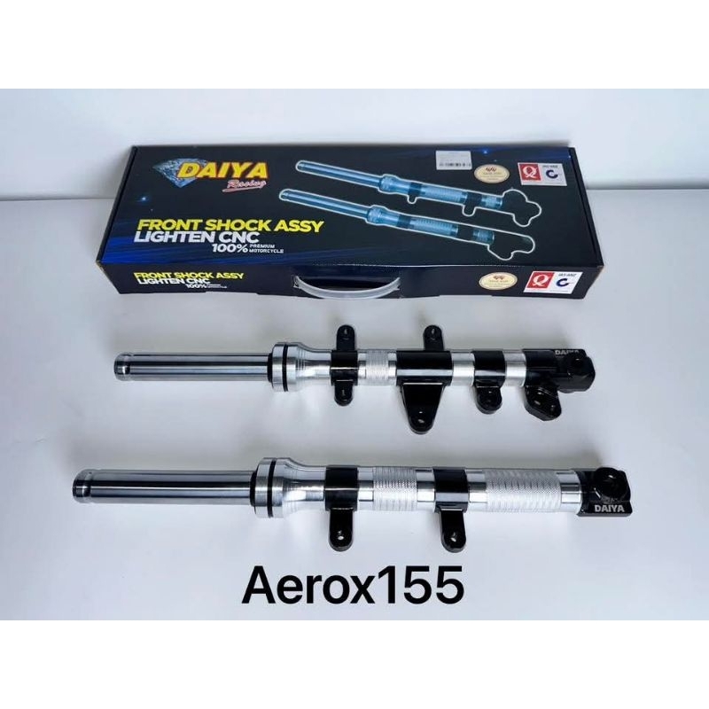 LIGHTEN FRONT SHOCK ASSY FOR CLICK/SNIPER/NMAX/WAVE/AEROX/R150 BY DAIYA ...