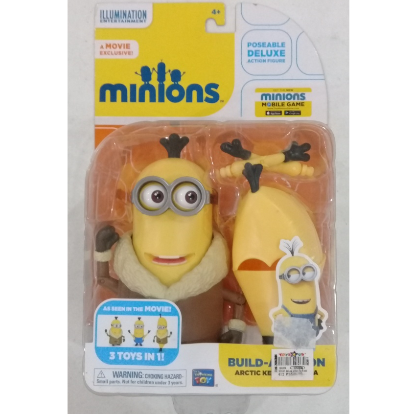 Original Thinkway Toys Minions Minion Kevin Action Figure | Shopee ...