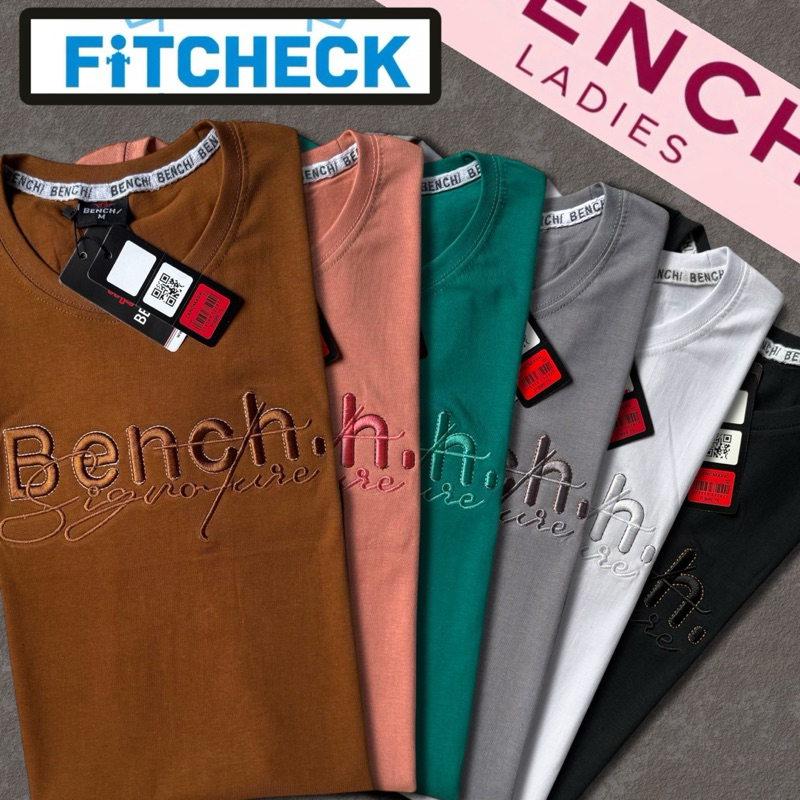 BRANDED OVERRUNS LADIES CUT UNISEX EMBROID BY FITCHECK | Shopee Philippines