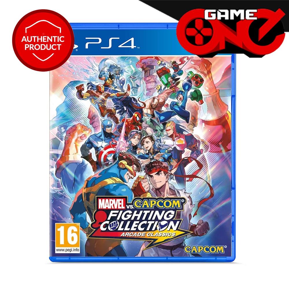 PlayStation PS4 Marvel vs. Capcom Fighting Collection: Arcade Classics ...