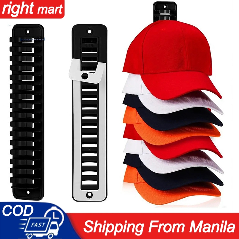 Door Hat Rack Wall Hat Rack Organizer Space Saving Closet Cap Rack ...