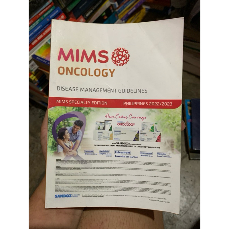 Mims Oncology Disease management guidelines Mims Speciality edition ...