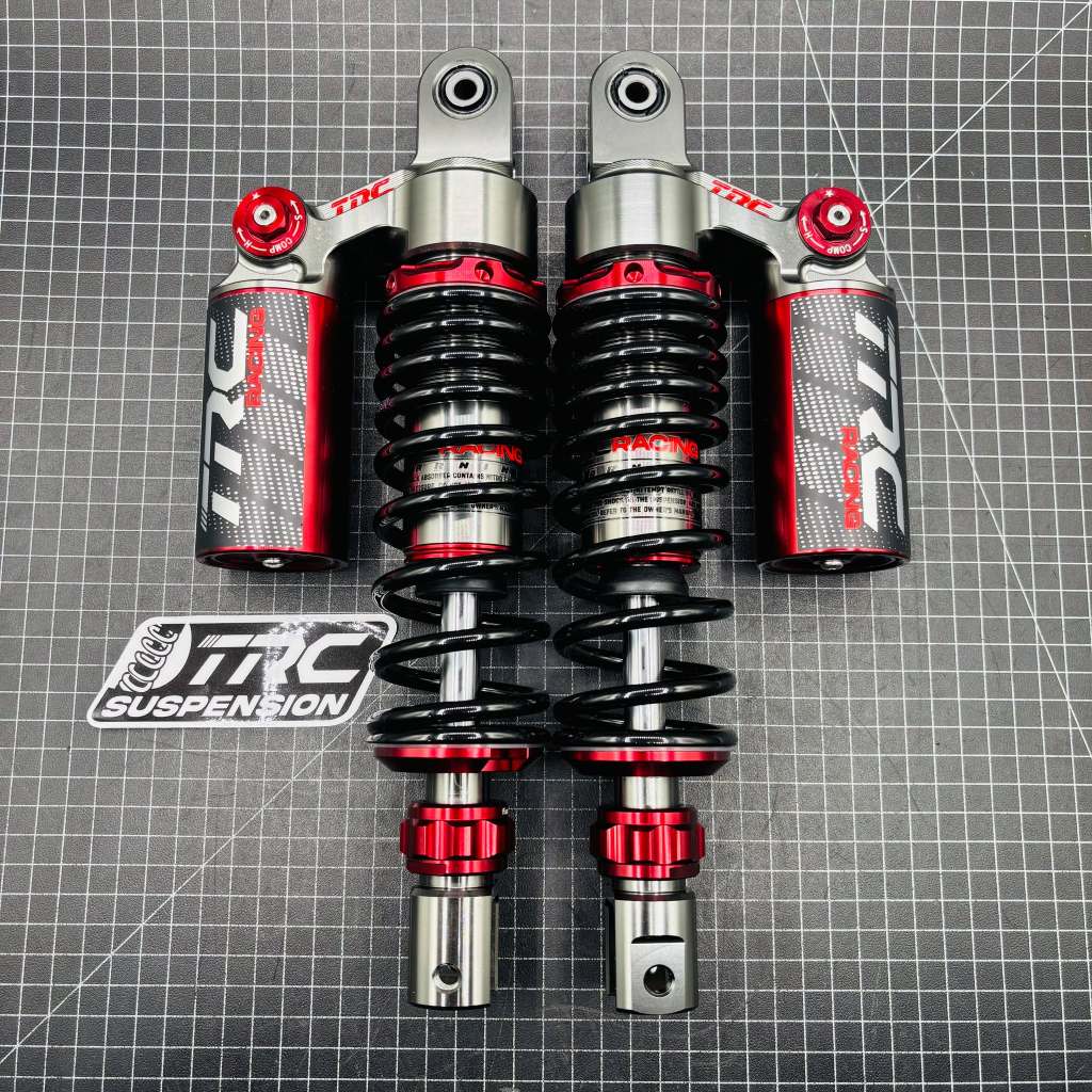 TRC RACE-TECH REAR SHOCK ABSORBER FOR NMAX/AEROX 305MM BLUE/BLACK/RED ...