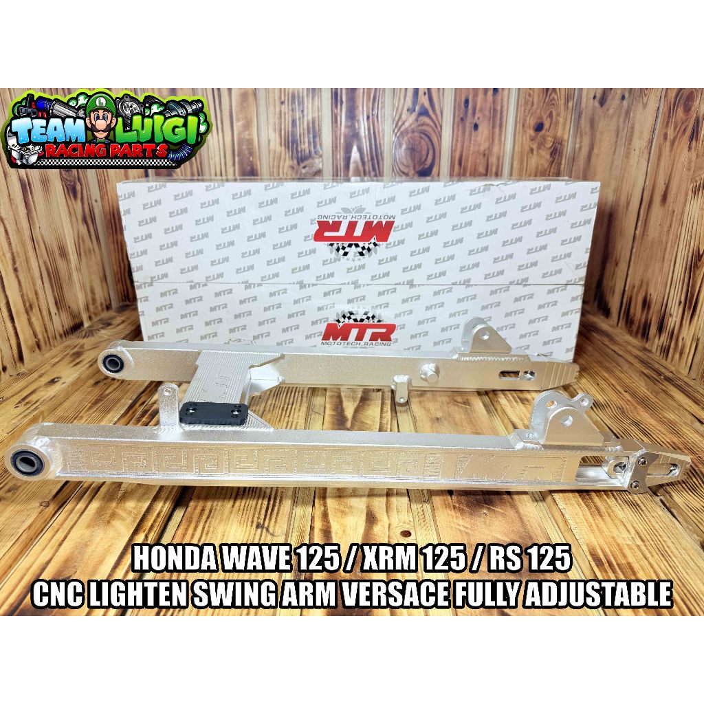 MTR HONDA WAVE 125 / XRM 125 / RS 125 VERSACE LIGHTEN SWING ARM FULL ...
