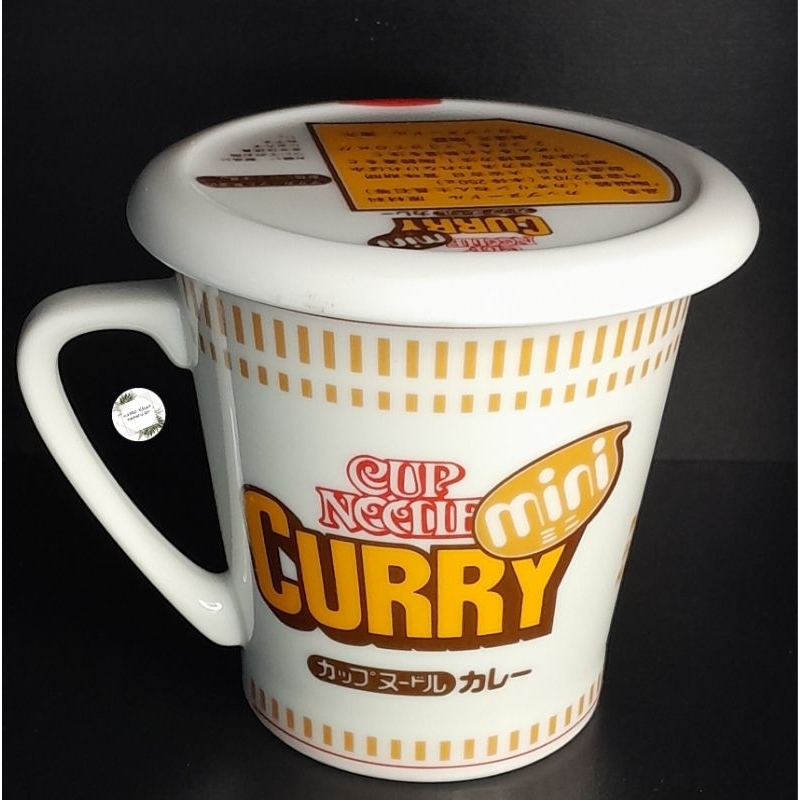 Curry Nissin Cup Noodles Mini CeramicMug Cup w/Lid Collectibles ...
