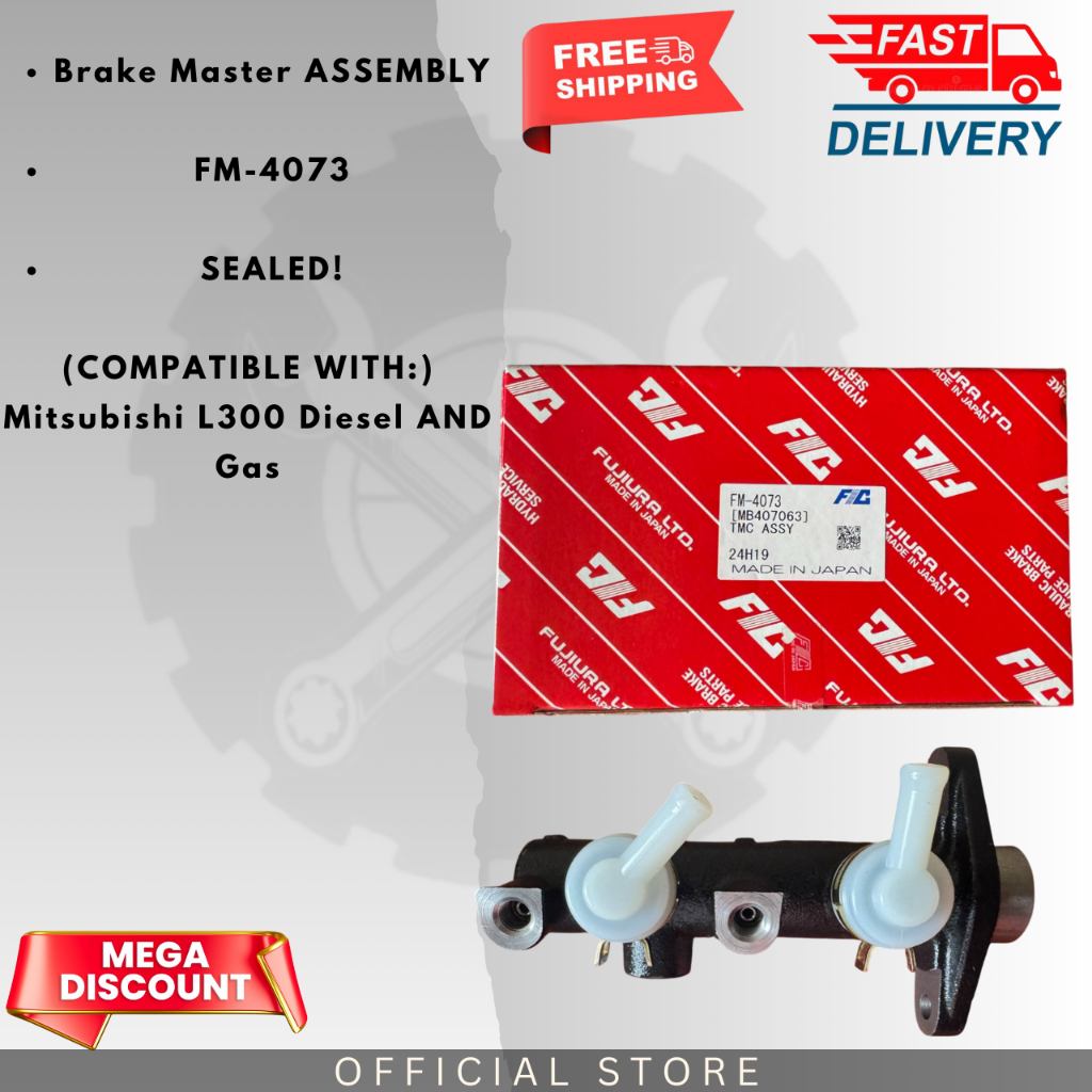 Brake Master Assembly L300 Any Model FM-4073 | Shopee Philippines