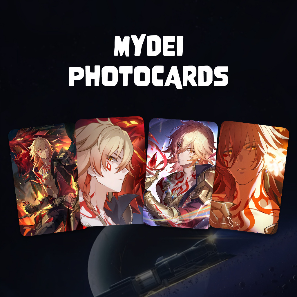 Honkai Star Rail Photocards - MYDEI Textured Photocards Front and Back ...