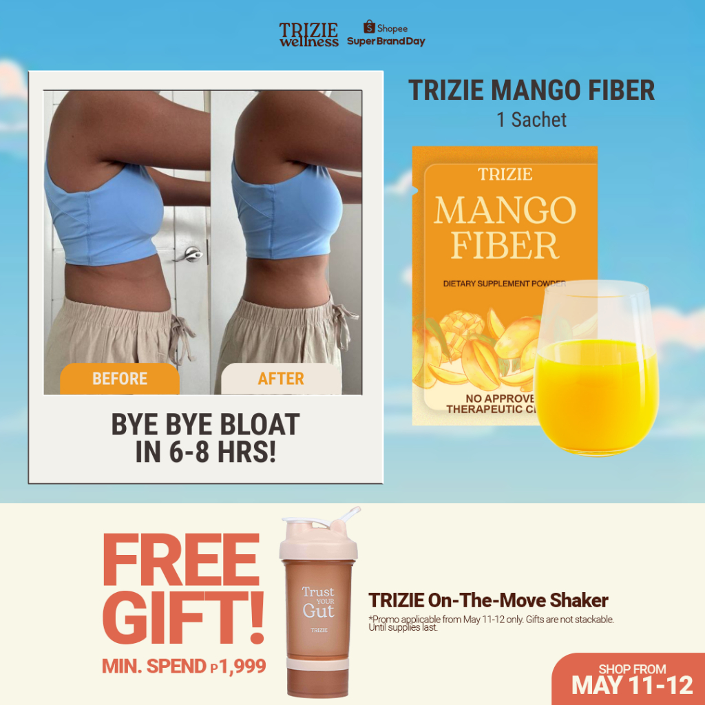 TRIZIE Mango Fiber Sachet (1 sachet x 10g) | Shopee Philippines