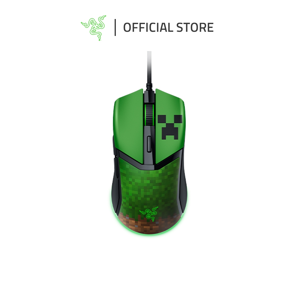Razer Cobra - Customizable Gaming Mouse - Minecraft Edition | Shopee ...