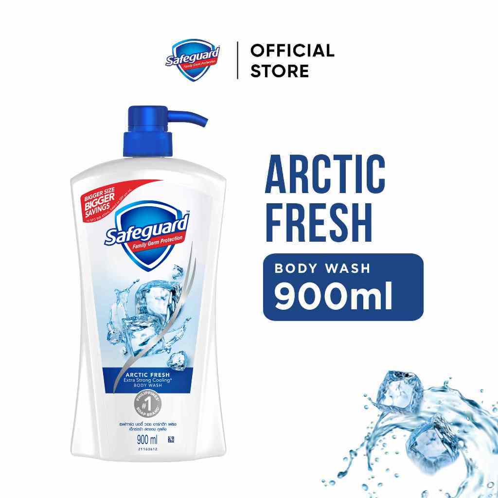 Safeguard Antibacterial Soap Body Wash Arctic Fresh 900ML | Shopee ...