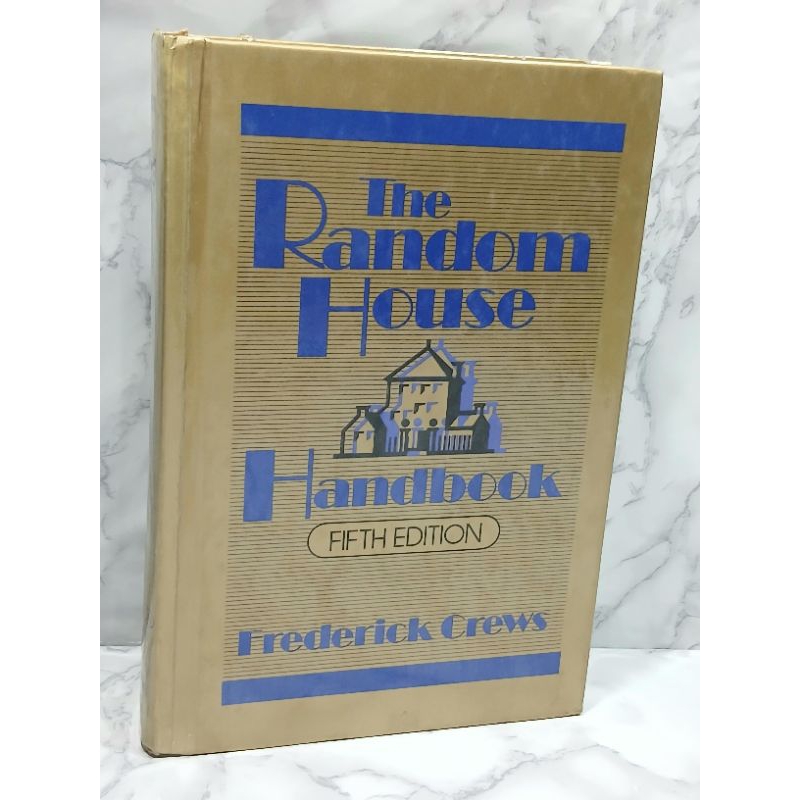 1987 The Random House Handbook Fifth ( 5th ) Edition Reference Guide Book by Frederick Crews ...