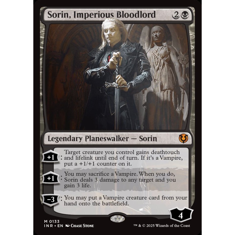 Sorin, Imperious Bloodlord - Innistrad Remastered (INR) | Shopee ...