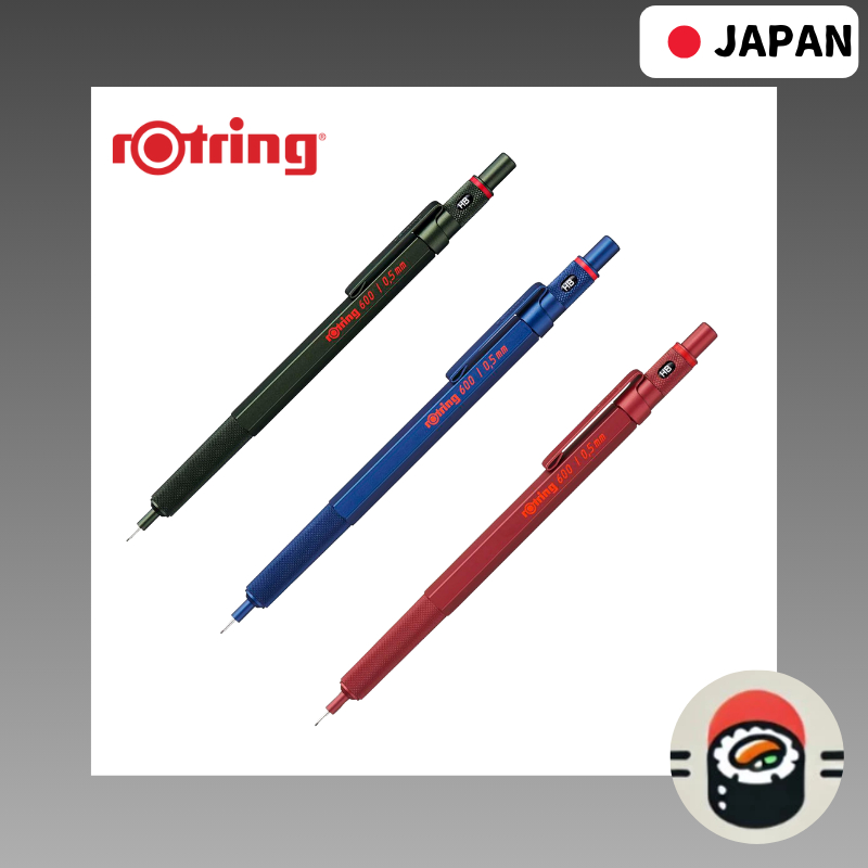 Rotring Mechanical Pencil Iron Blue 600 2114267 0.7mm rOtring ...