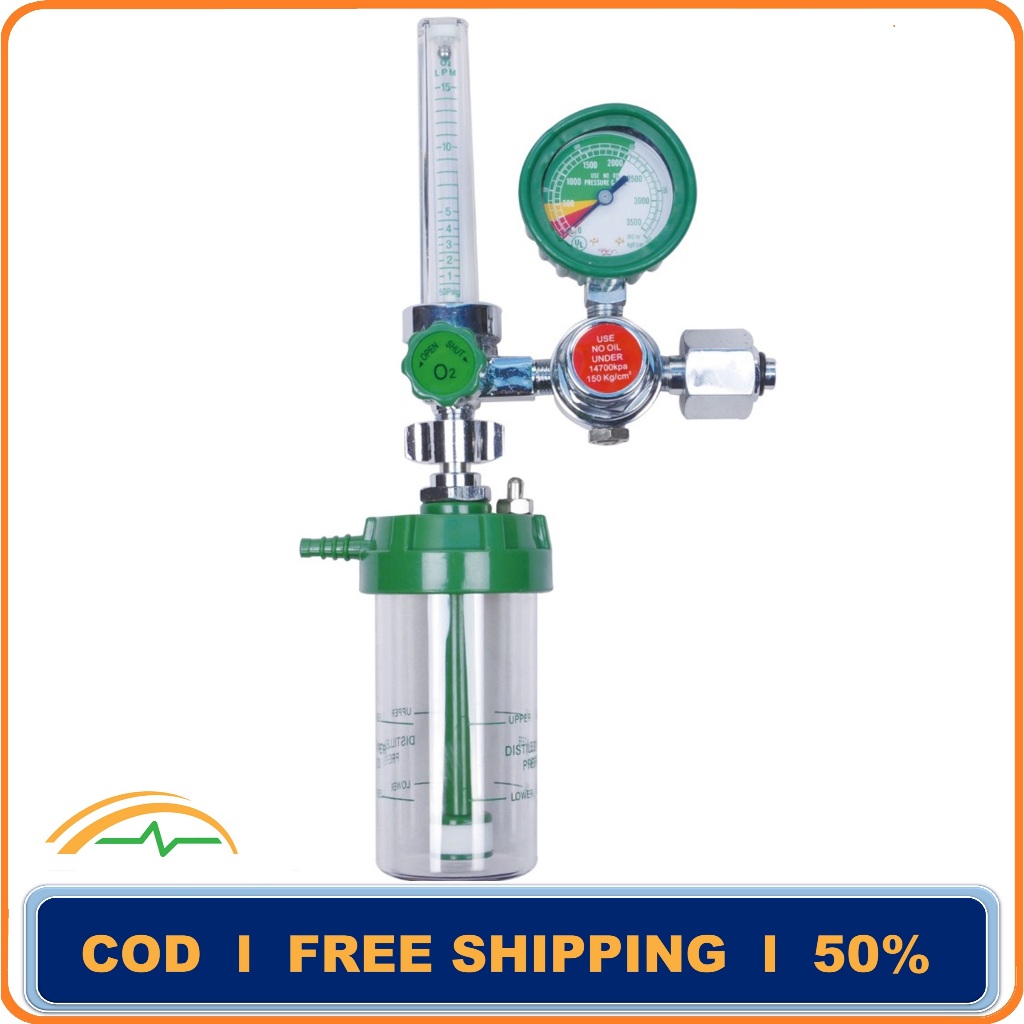 Oxygen Regulator with Cannula and Wrench | Shopee Philippines
