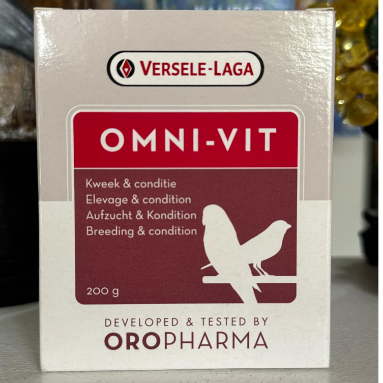 Omni-Vit 25 grams | 50 grams repacked Versele-Laga for Pigeons, Omnivit ...