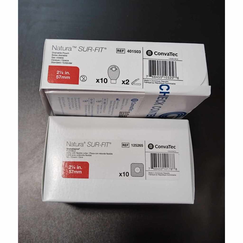 Convatec Colostomy Set 57mm ( 10's Wafer and Pouch ) | Shopee Philippines