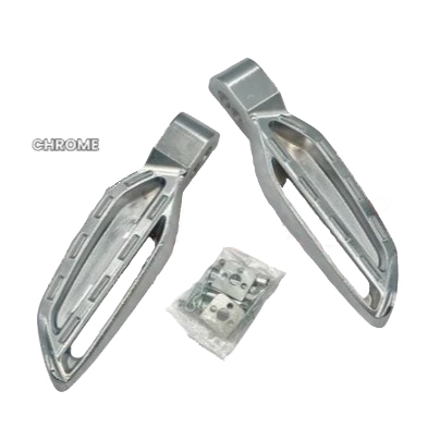 Honda Footstep step Gcraft Moto Footrest Universal Motorcycle Rear Foot ...