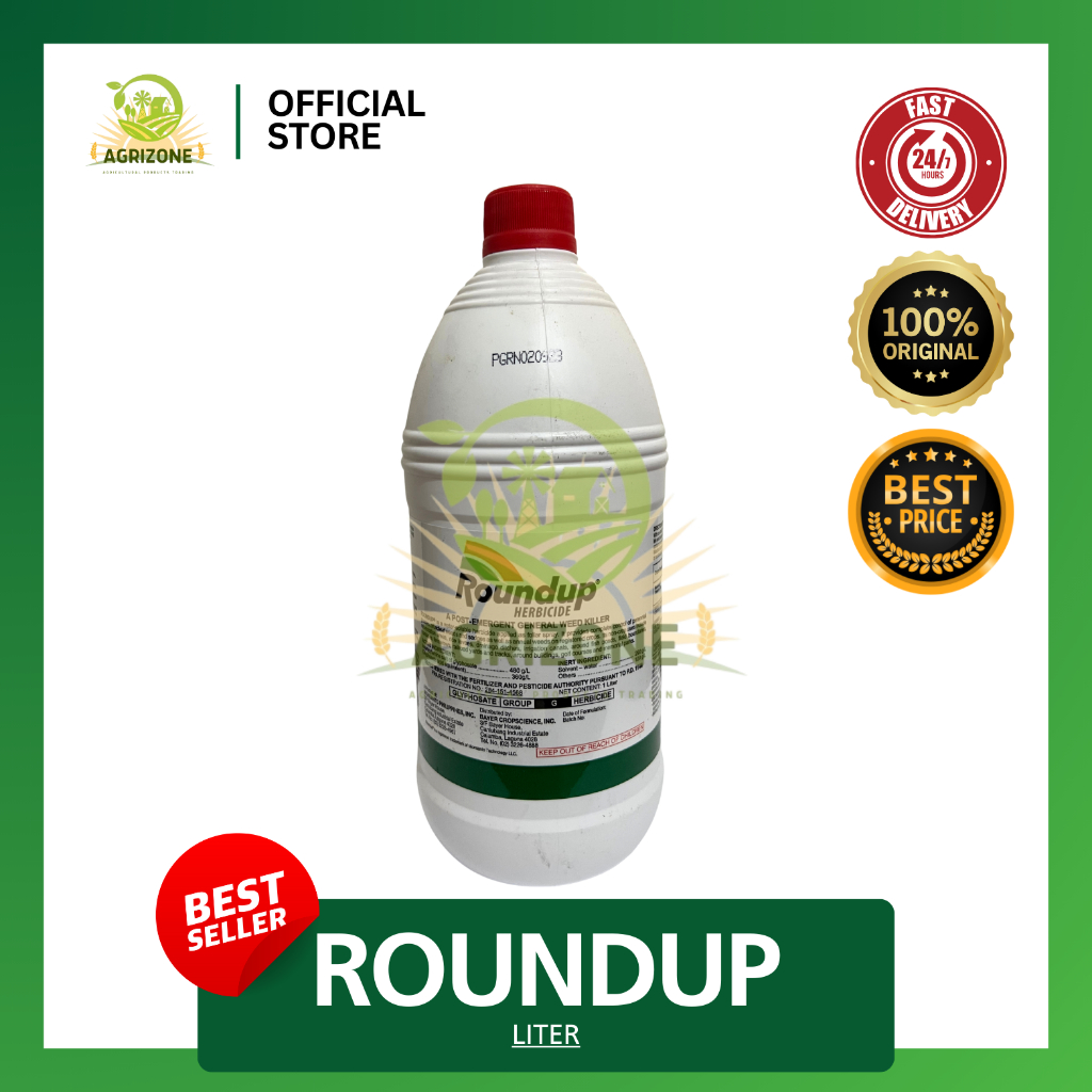 ROUNDUP 1 LITER HERBICIDE BAYER | Shopee Philippines