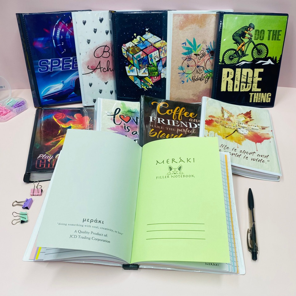 Clip Binder Filler Notebook 9 Division Paper Dynamic Notes 6x8.5 inches ...