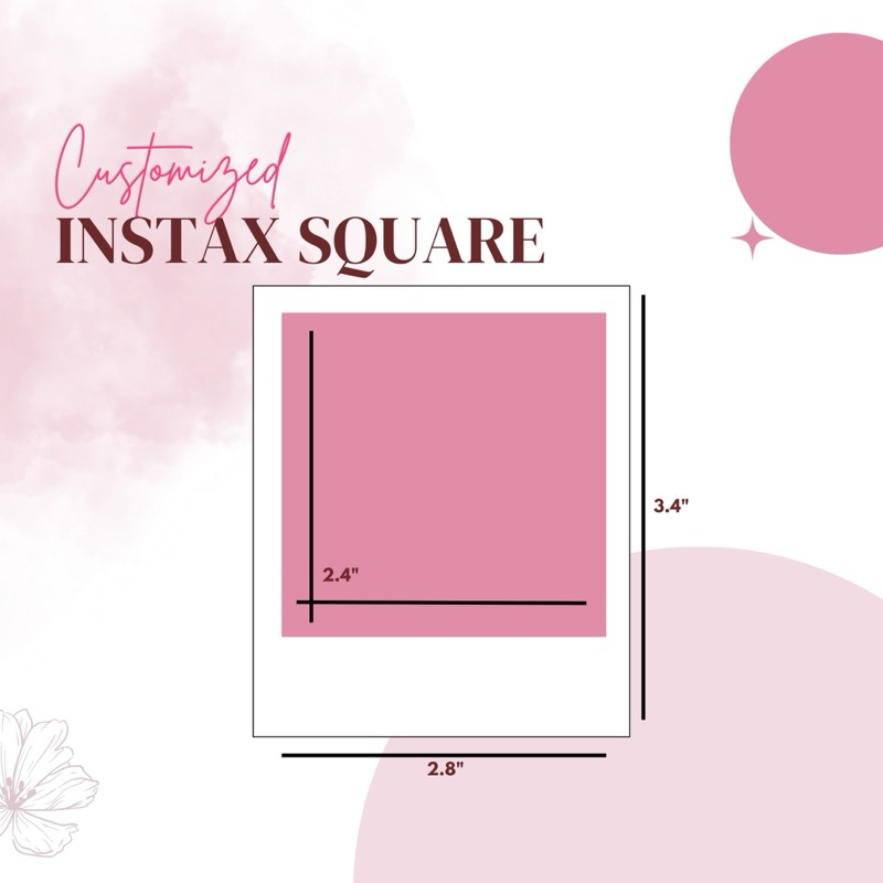 INSTAX SQUARE Inspired Pictures + Fr33bies | Customized Polaroid | High ...