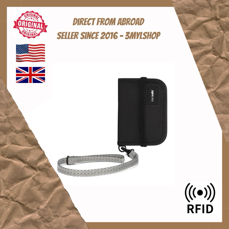 Pacsafe RFID V50 Blocking Compact Wallet | Shopee Philippines