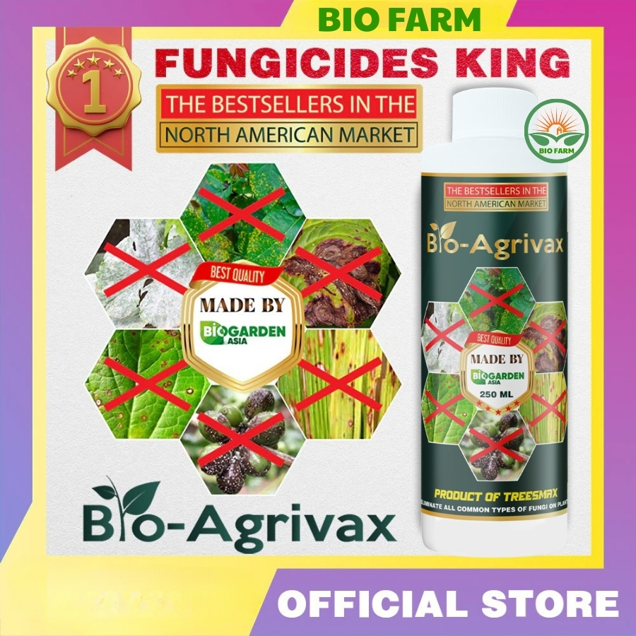 BIO AGRIVAX 500ML- Organic Fungicide Eliminates Over 100 Types Of Pests ...