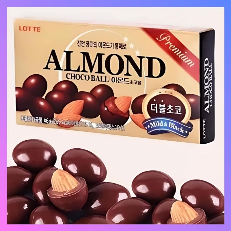 LOTTE ALMOND CHOCO BALLS 46g | Shopee Philippines